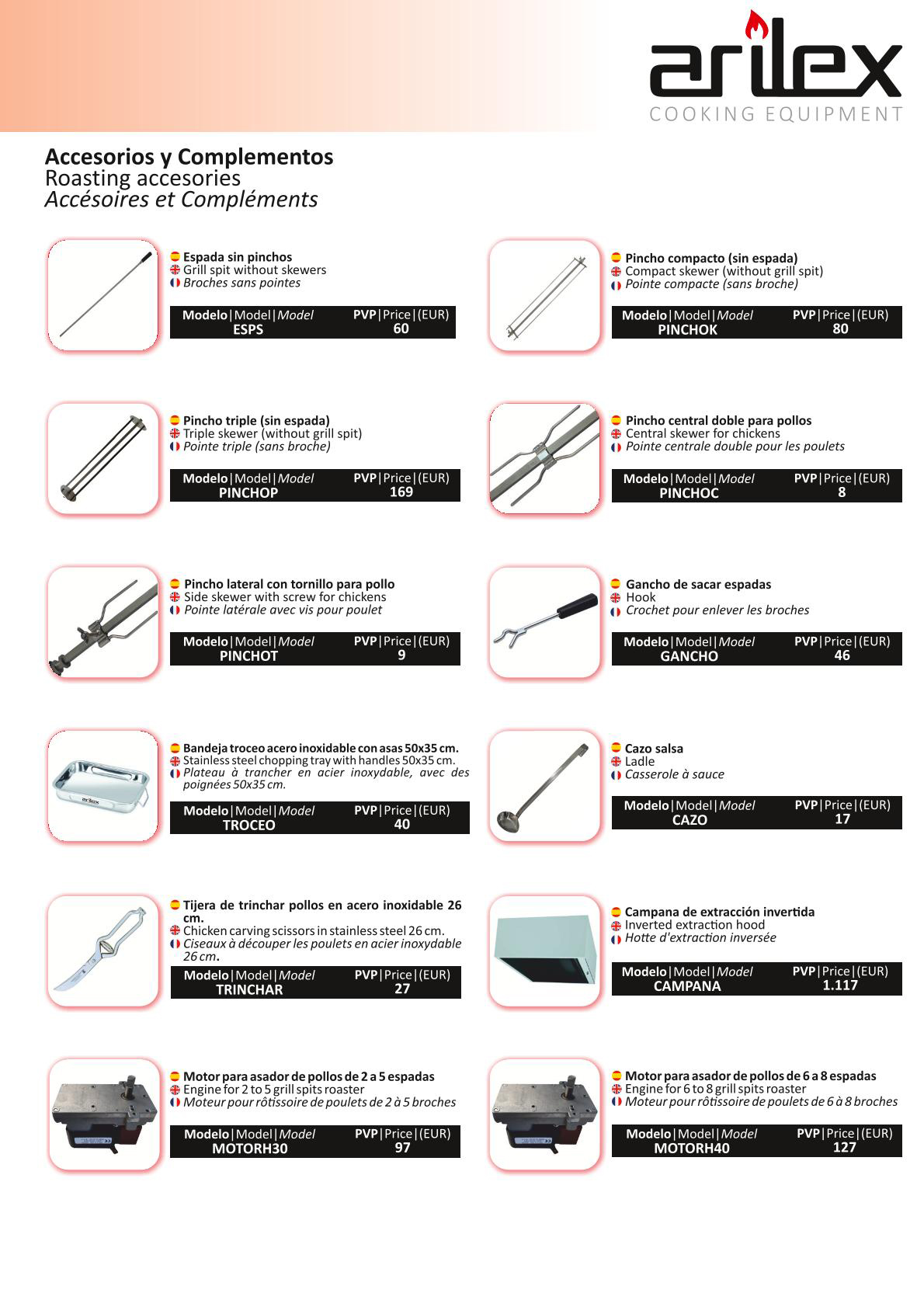 ARILEX - Motor typu H40 pro grily na kuřata | Candola.cz